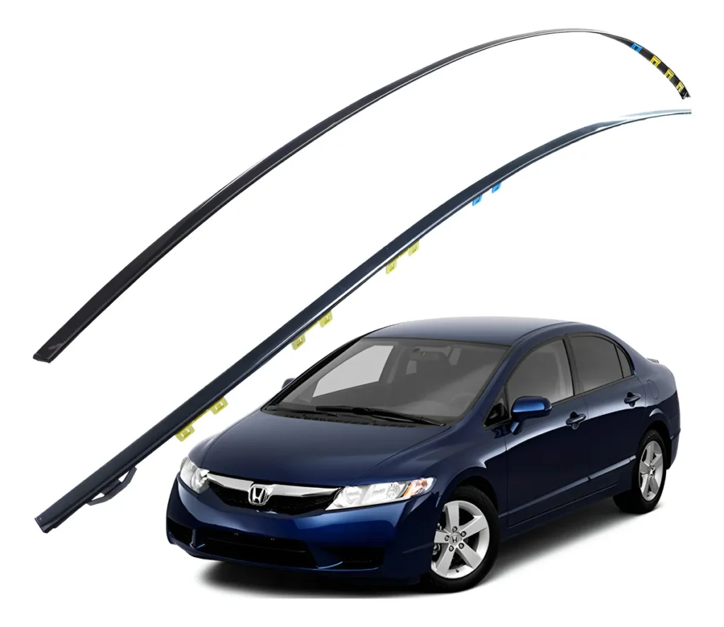 Par Gomas Moldura Techo Honda Civic 2007 Al 2012 — Repuestos Avenida